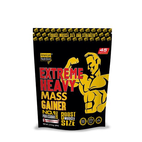 American Nutrition Extreme Heavy Mass Gainer 2.7 Kg | Muscle Stack