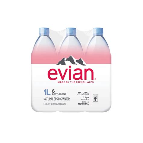 Evian Natural Spring Water (1.5l / 12pk),Prices For Evian Wholesale ...