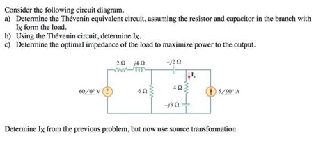 Consider The Following Circuit Diagram
