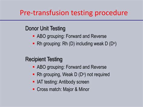 PPT Compatibility Testing Cross Matching PowerPoint Presentation ID