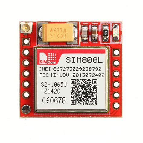Sim800l Gprs Gsm Breakout Module 85090018001900mhz