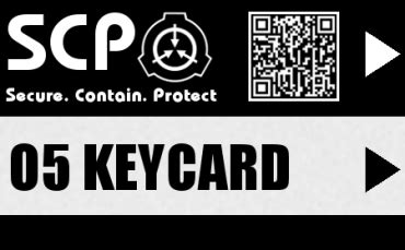 Keycard SCP Secret Laboratory English Official Wiki