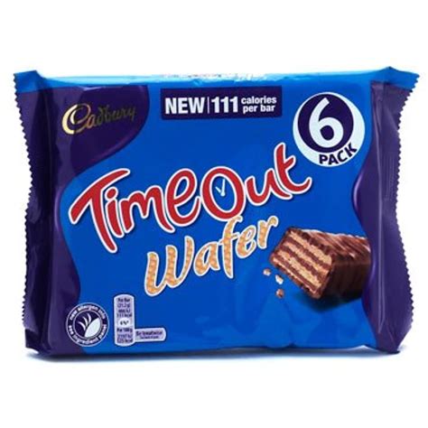Cadbury Timeout Single Bar 36 Bar X 212g