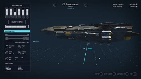 My First C Class Build The Broadsword Rstarfieldships My First C Class Build The Broadsword Rstarfieldships