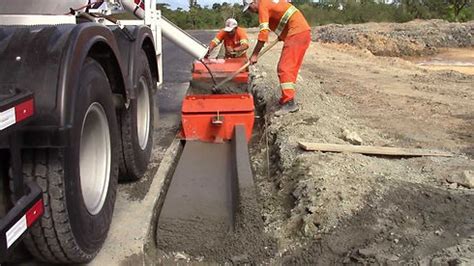 Guia De Concreto Extrusado Pavimentadora Campinas São Paulo