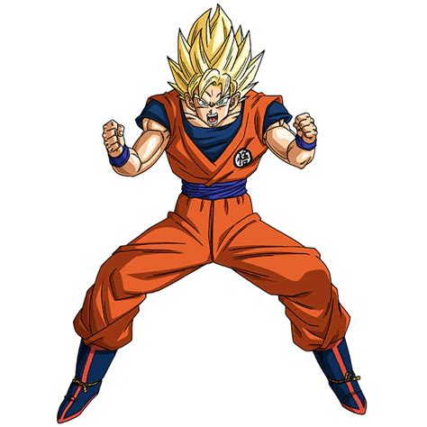 Son Goku Ssj Render Sdbh World Mission By Maxiuchiha22 On Deviantart