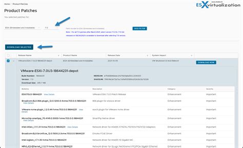 Upgrade Vmware Esxi To 70 U3 Via Command Line Esx Virtualization