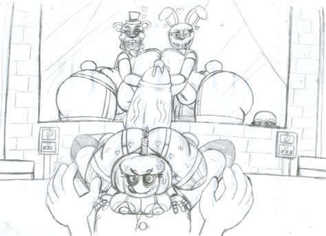 Rule 34 Aged Up Bear Girl Big Breasts Breasts Bunny Girl Captainhornybotld Cupcake Fnaf Five