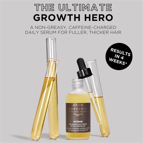 Hair Growth Serum Intense 60ml | Growth serum, Grow gorgeous, Hair ...