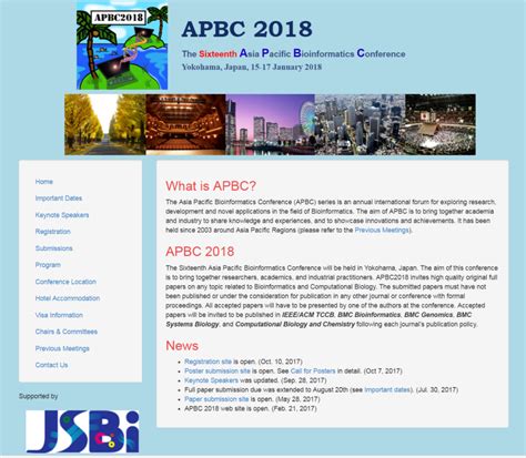 Apbc Bmc Bioinformatics