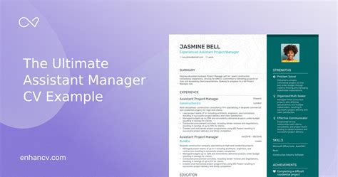 3 Assistant Manager Cv Examples For 2024