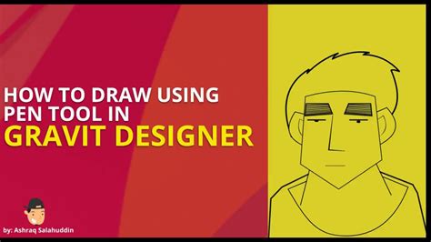 Gravit Designer How To Draw By Using Pen Tool 2019 Timelapse Youtube