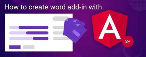 How To Create Word Add In With Angular 2 Ifour Technolab Ifour