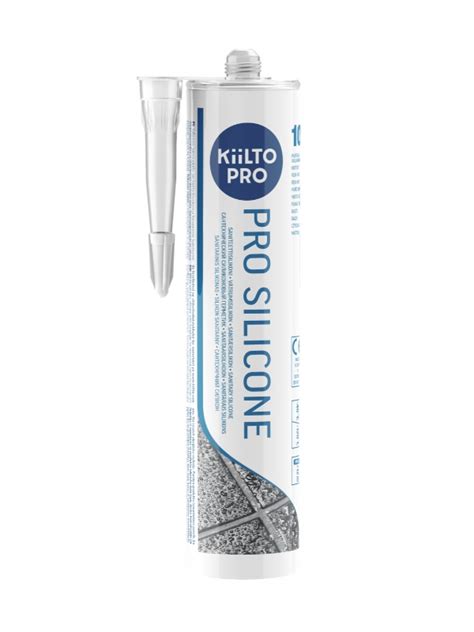 Kiilto Pro Silicone Puhtaanvalkoinen 310ml - Simolin