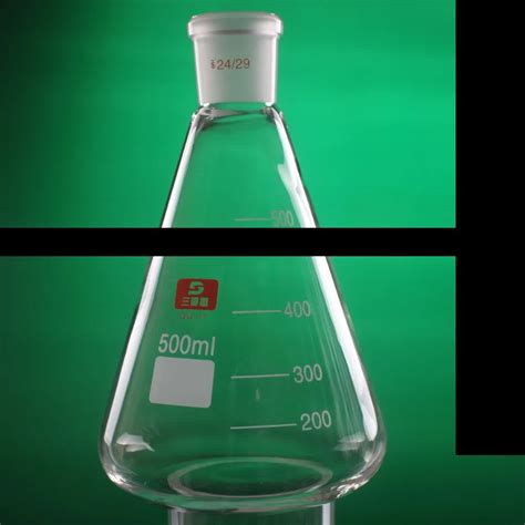 Glass Erlenmeyer Flask Conical Flask Borosilicate Ground Glass Ml Clear And Thick Welcome