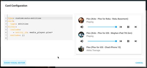 🔹 Auto Entities Automatically Fill Cards With Entities Page 31 Dashboards And Frontend