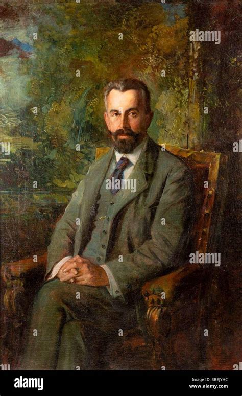 An Auto Portrait Of Stanislaw Kaczor Batowski Created Between 1917 And