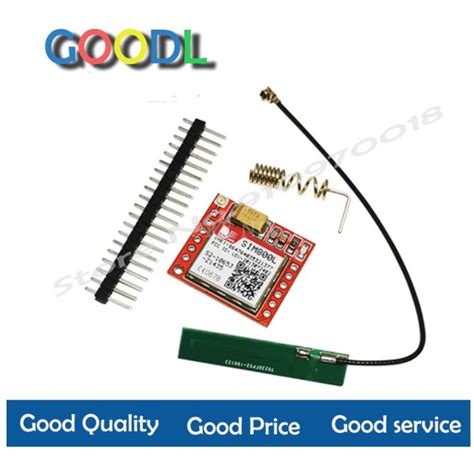 Sim800l Gprs Gsm Module Micro Sim Card Core Quad Band Ttl Serial Port