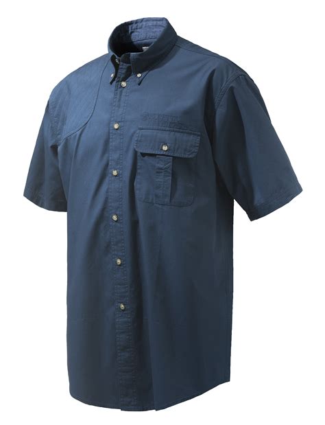 Beretta Mens Hunting Lightweight Cotton Tm Short Sleeve Shooting Shirt