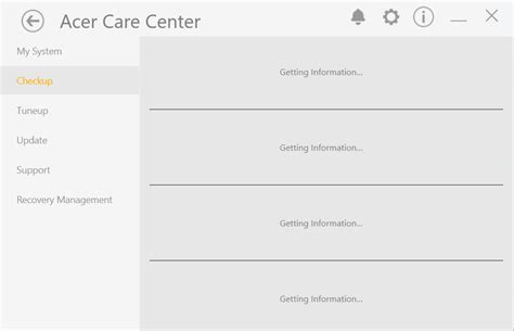 Acer Care Center Bug Acer Community