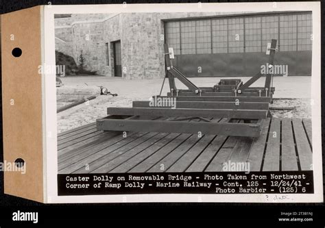 Contract No 125 Constructing Marine Railway For Quabbin Reservoir