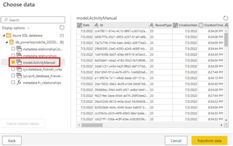 persisting temporary accessible data via power bi datamarts with the