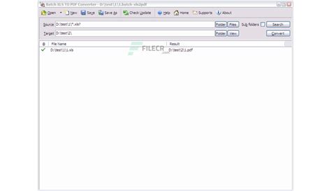 Batch XLS To PDF Converter 2025 17 515 2056 FileCR