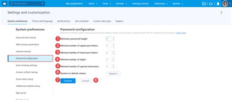 How To Set Up Password Configuration Youtestme