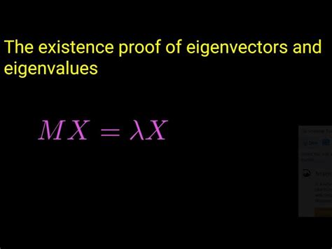 Eigenvalues And Eigenvectors Introduction To Eigenvalues And