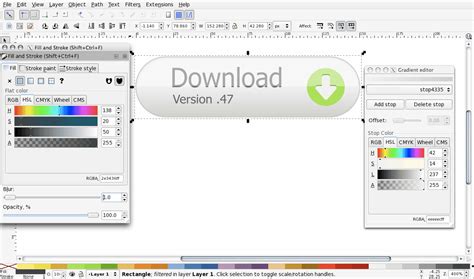 Designing Download Buttons With Inkscape Tucson Labs