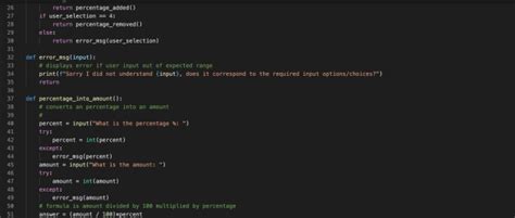 Percentages With Python Geektechstuff