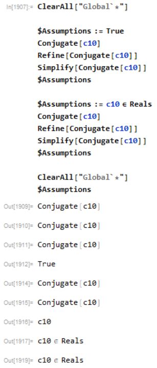 How To Use Assumptions Without Simplify Mathematica Stack Exchange