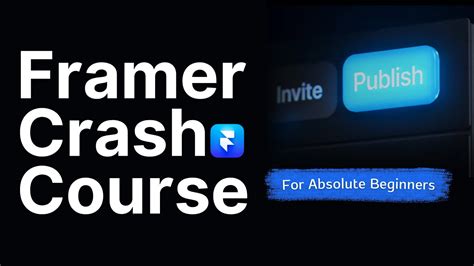 Components And Breakpoints Responsiveness Framer Crash Course For Absolute Beginners Youtube