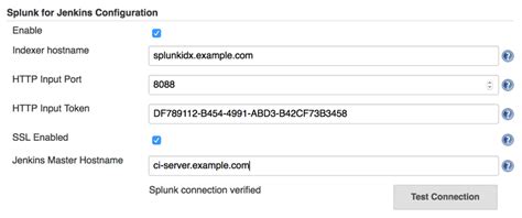 Splunk Jenkins Plugin
