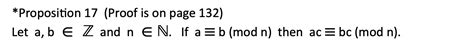 solved prove proposition 17 proof is on page 132 let