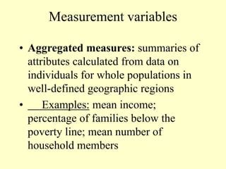 Ecological Study Powerpoint Presentation PPTX
