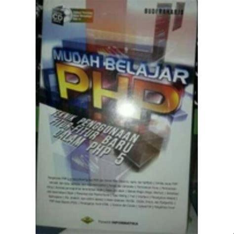 jual mudah belajar php teknik penggunaan fitur fitur baru dalam php 5