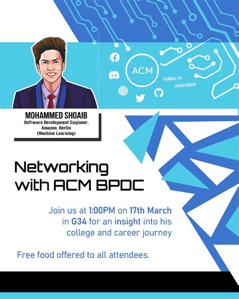 networking with acm bpdc mohammed shoaib