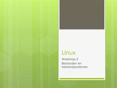 Ppt Linux Powerpoint Presentation Free Download Id4519416