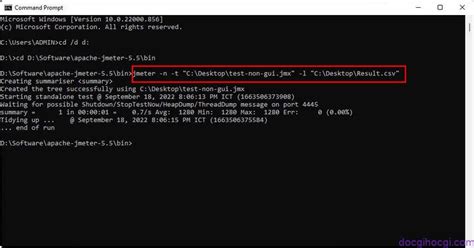 Jmeter Hướng Dẫn Chạy Jmeter Bằng Command Line Non Gui Mode Đọc Gì Học Gì
