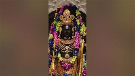 ಅಯೋಧ್ಯಾ ರಾಮಲಲ್ಲಾನ ಸುಂದರ ವದನ ಅಯೋಧ್ಯೆ ಶ್ರೀರಾಮನ ಅಲಂಕಾರ Eadhyatma Youtube