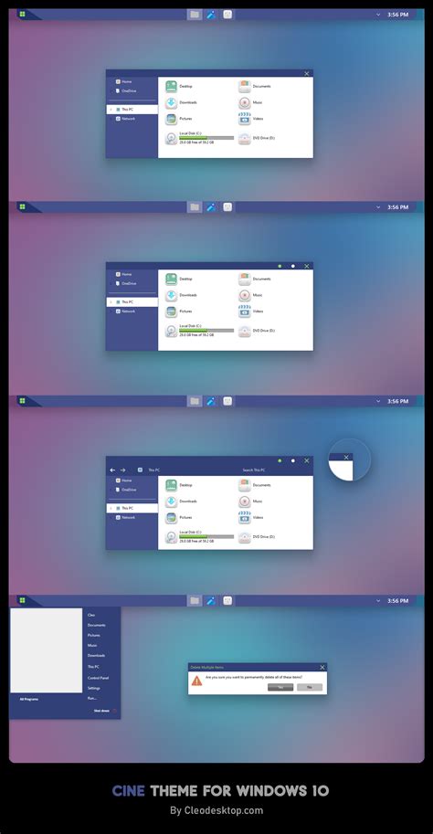 Cine Theme For Windows 10 Windows 10 Themes