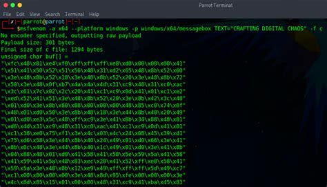 malware development crafting digital chaos 0x1 simple payload