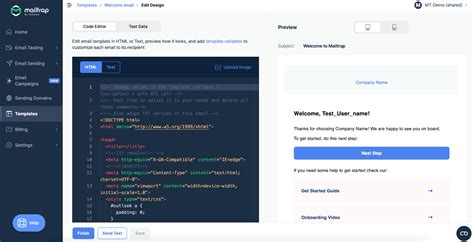 Email Templates Mailtrap Knowledge Base