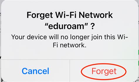 How To Update Password For Eduroam On Apple Ios Information Technology Services