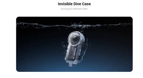 Dive Into The Depths With Insta X Invisible Dive Case