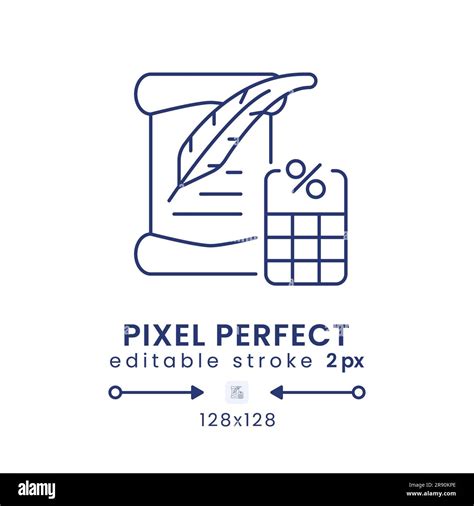 Inheritance Tax Linear Desktop Icon Stock Vector Image And Art Alamy