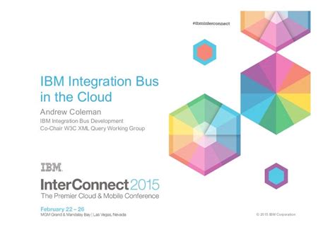 Ibm Interconnect 2015 Iib In The Cloud