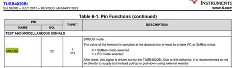 TUSB BI Schematic Review Interface Forum Interface TI E E Support Forums