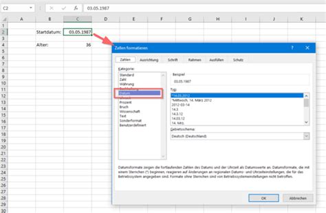 Excel Datedif Microsoft Excel Excel Formel